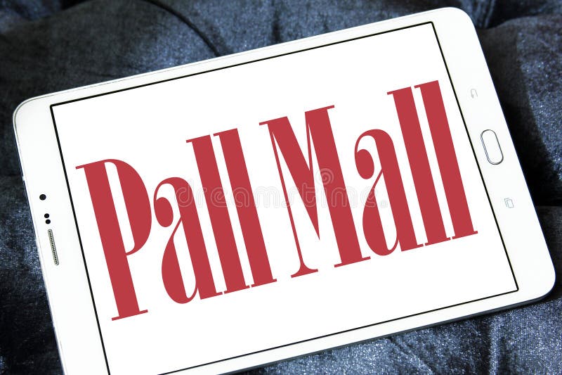 Pall Mall Cigarettes Company Logo Editorial Stock Photo - Image of ...