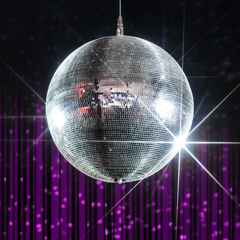 Palle Della Discoteca Del Night-club Fotografia Stock - Immagine di ...