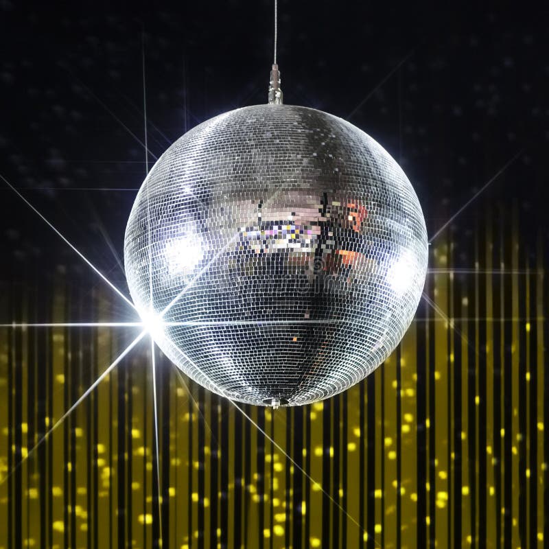 Palle Della Discoteca Del Partito Fotografia Stock - Immagine di ...