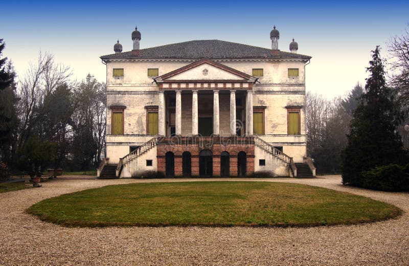 Palladian Villa stock image. Image of palace, luxury - 18338771