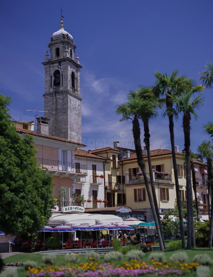 PALLANZA Lago Maggiore foto editorial. Imagen de piamontés - 127620181