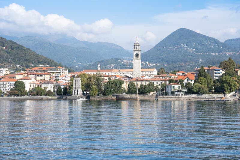 Pallanza, Lago Maggiore, Italy Stock Image - Image of hall, lago: 168202715
