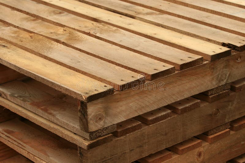Pallet di legno fotografia stock. Immagine di legname - 10573926