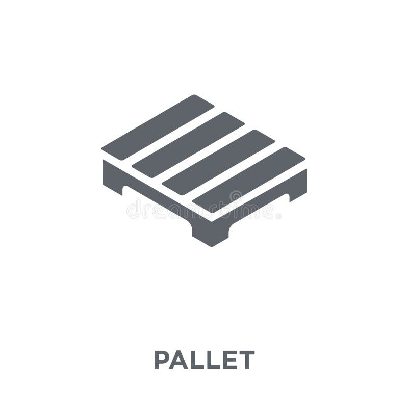 Cardboard Boxes On Shipping Pallets Stock Illustration - Illustration ...