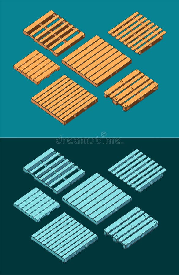 Pallet Blueprints Stock Illustrations – 40 Pallet Blueprints Stock ...