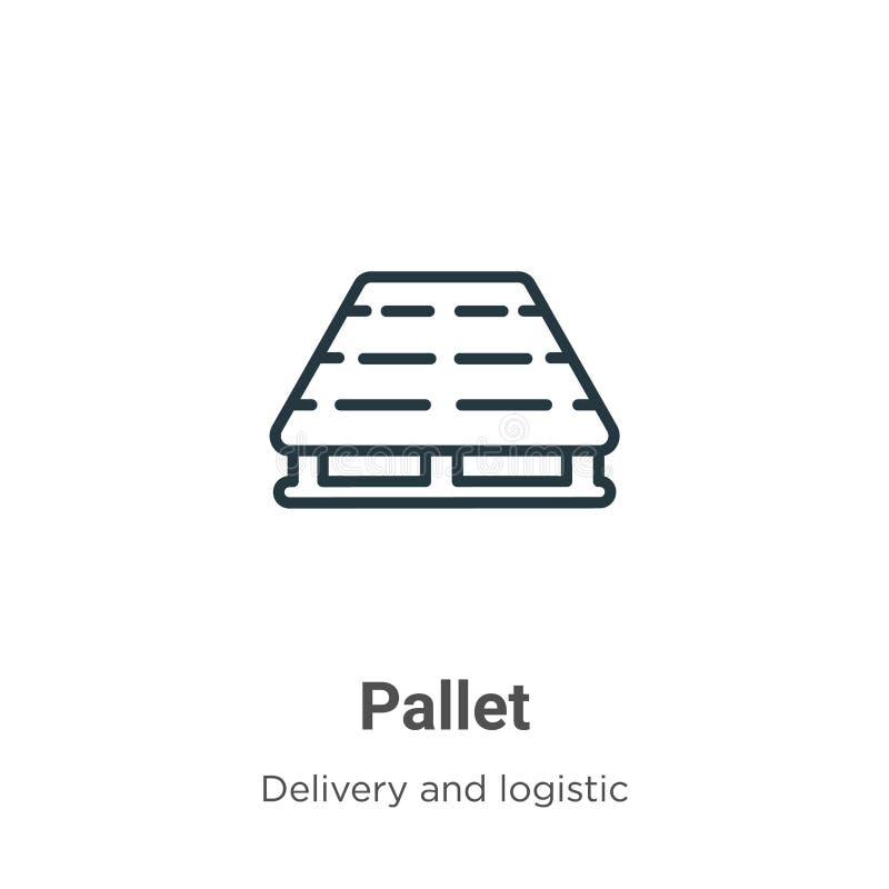 Pallet Outline Stock Illustrations – 3,036 Pallet Outline Stock ...