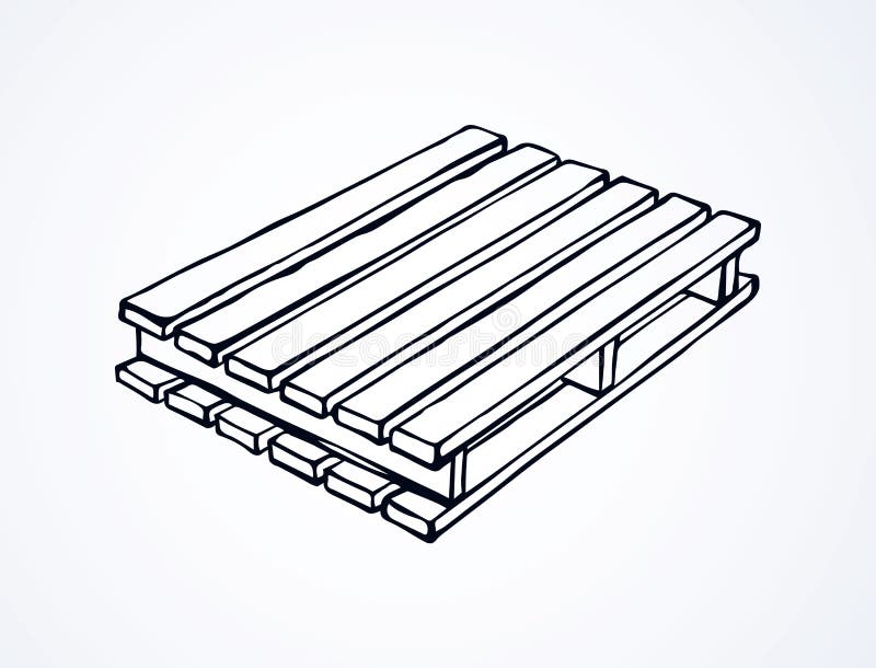Empty Wooden Pallet Stock Illustrations – 1,572 Empty Wooden Pallet ...
