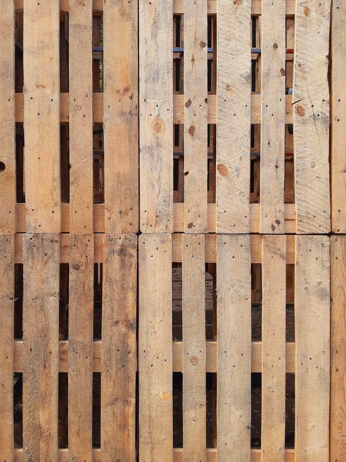 Pallet Wall Background. Eco-friendly Full Frame Pallets. Wood Pallets ...