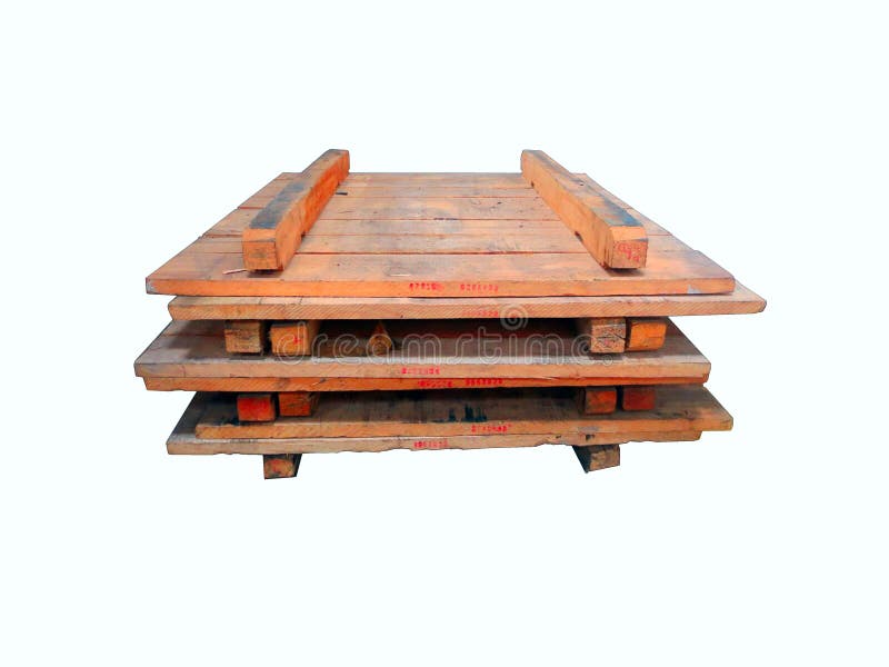 Wood Pallet For Raw Material Stock Photo - Image of package, industry ...
