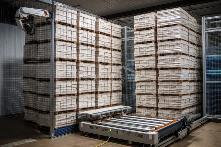 Palletizer Robot Stock Illustrations – 62 Palletizer Robot Stock ...