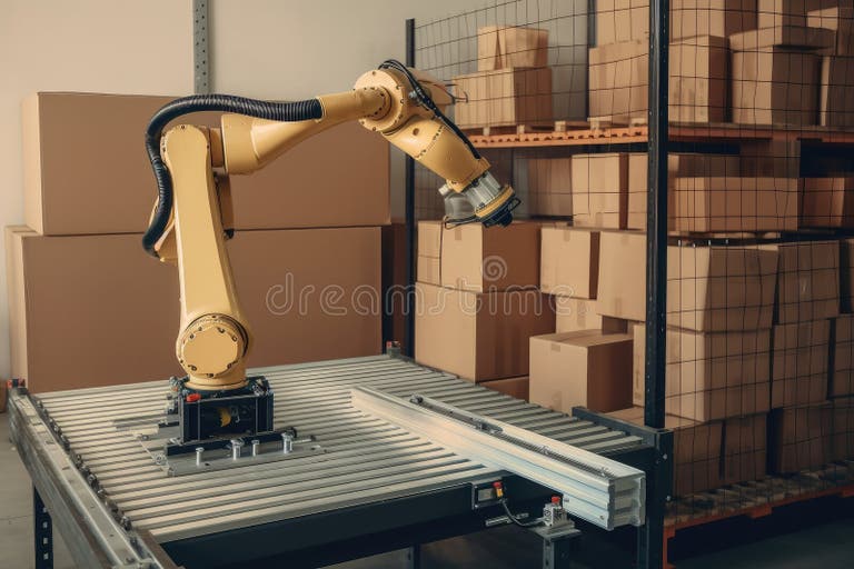 Palletizer Robot Stock Illustrations – 62 Palletizer Robot Stock ...
