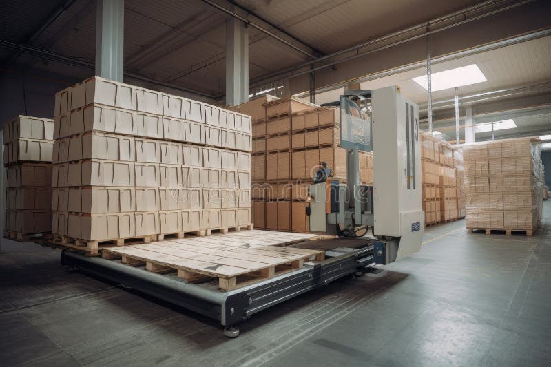 Palletizing Robot with Multiple Pallets and Boxes, Preparing for ...