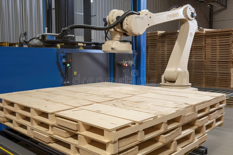 Palletizing Robot Stock Illustrations – 167 Palletizing Robot Stock ...