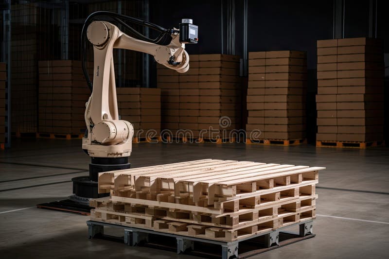 Palletizing Robot with Multiple Pallets and Boxes, Preparing for ...