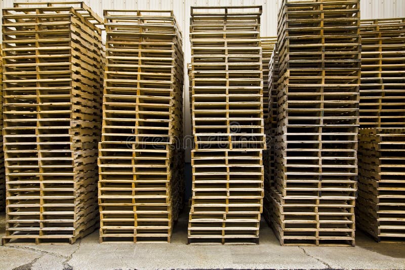 Pallets stock photo. Image of supports, industry, pattern - 5554816