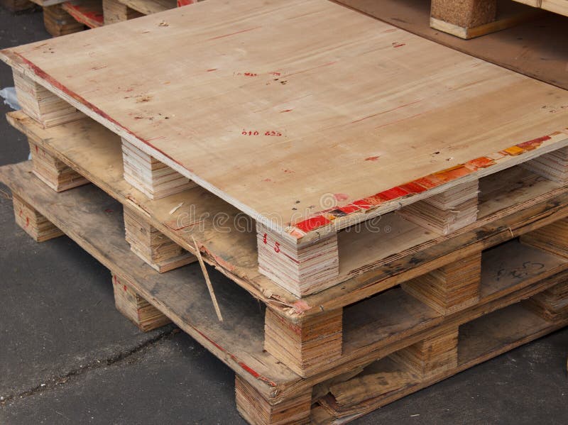 Pallets stock image. Image of business, shipping, pallet - 45002261