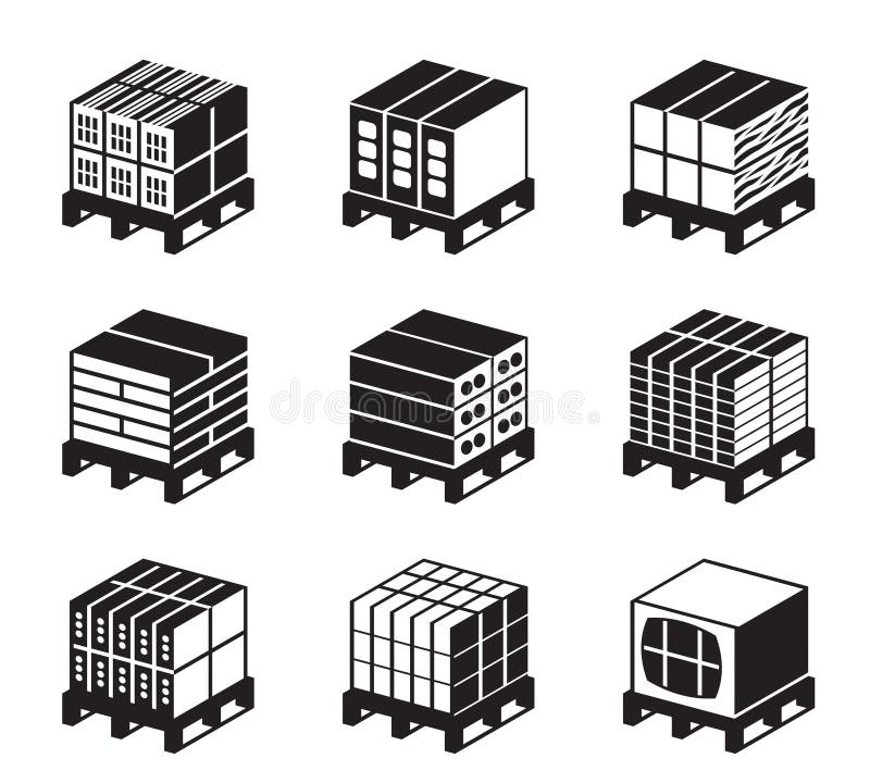 Concrete blocks stock illustration. Illustration of concrete - 26640804