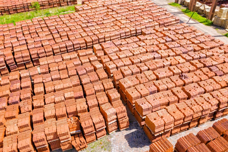 Warehouse with brick wall stock photo. Image of floor - 15147316