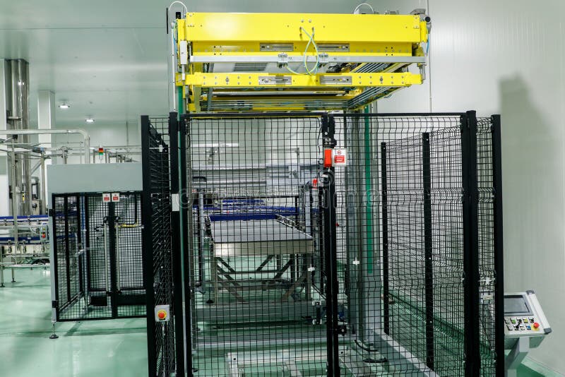 Pallets for Transporting Finished Packaged Goods Stock Image - Image of ...