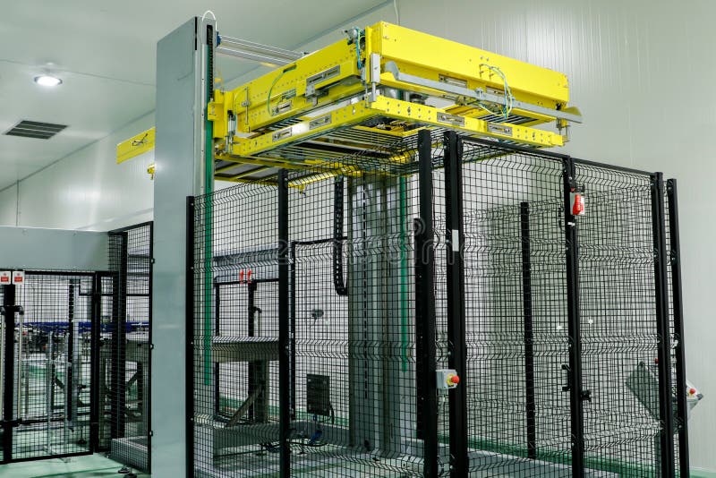 Pallets for Transporting Finished Packaged Goods Stock Image - Image of ...