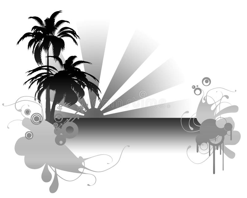 Palm stock illustration. Illustration of grunge, swirl - 2700542