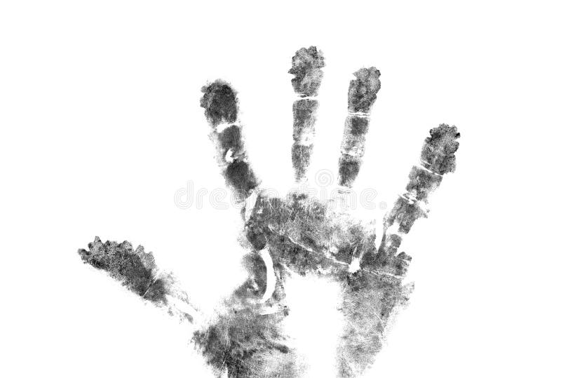 Palm or hand print stock image. Image of finger, hand - 262372207