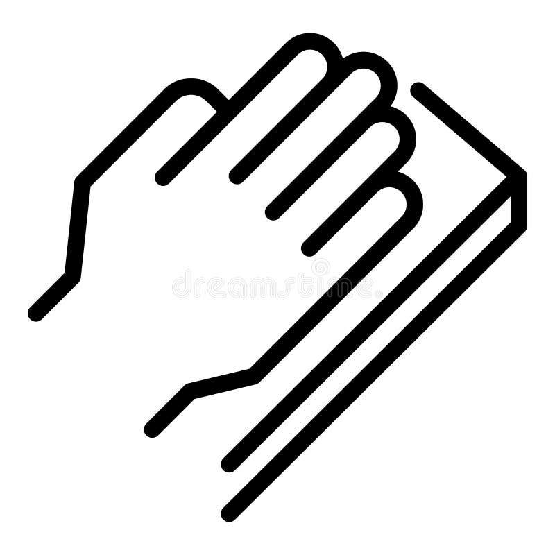 Palm Id Recognition Icon Outline Vector. Biometric Scan Stock Vector ... Palm Id Recognition Icon Outline Vector. Biometric Scan Stock Vector ...