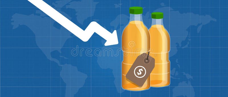 Palm Oil Price Going Down Decrease Drop Low Decline Trade Market ...