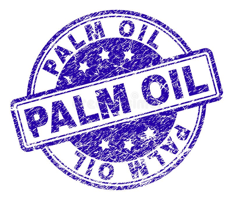 Grunge Textured PALM OIL Stamp Seal Stock Vector - Illustration of ...