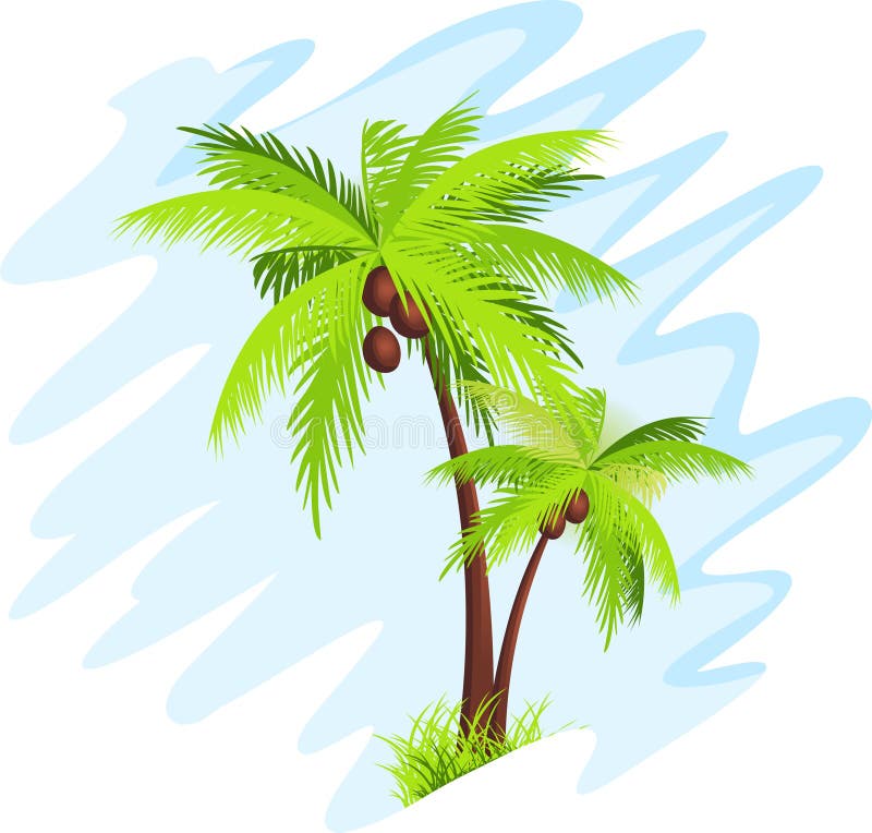 Cartoon Coconut Tree Stock Illustrations – 14,327 Cartoon Coconut Tree ...
