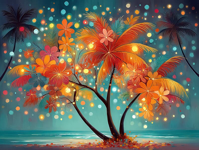 289 Paradise Christmas Lights Palm Tree Stock Photos - Free & Royalty-Free Stock Photos from ...