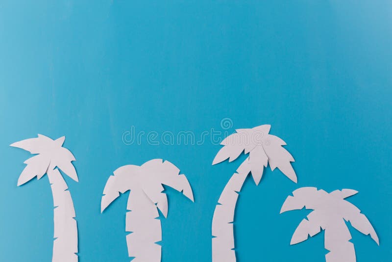 Palm tree with copy space stock image. Image of landscape - 138276243