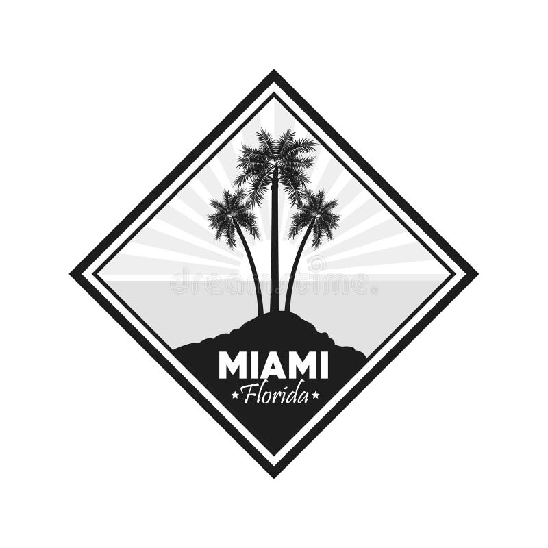 Florida Palm Tree Stock Illustrations – 3,874 Florida Palm Tree Stock ...