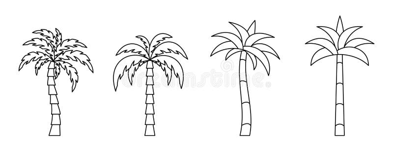 Abstract Linear Palm Tree Stock Illustrations – 1,499 Abstract Linear ...