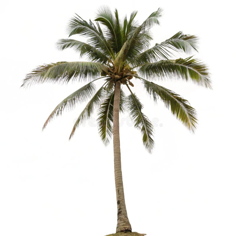Palm Tree on Transparent Background, a Palmyra Tree on a Png Background ...