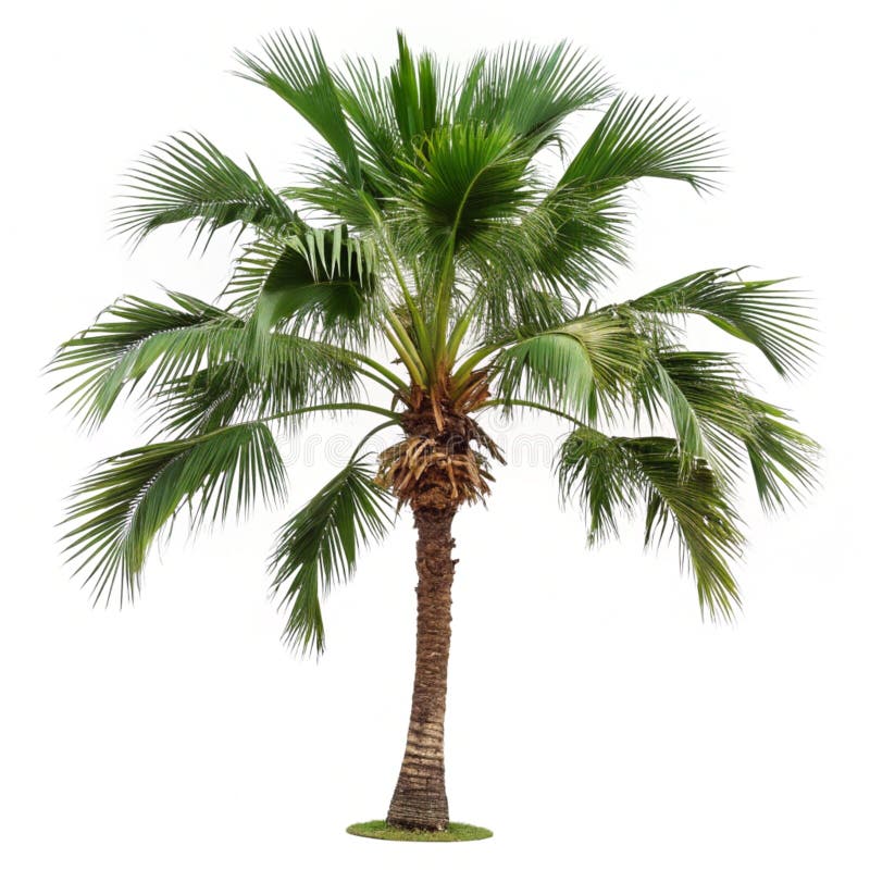 Palm Tree on Transparent Background, a Palmyra Tree on a Png Background ...