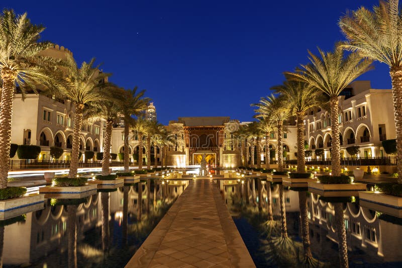 Palm trees dubai stock photo. Image of majestic, luminance - 31438908