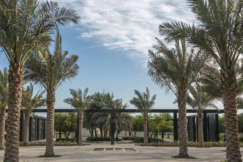 UAE - Abu Dhabi - Umm Al Emarat Park - Wisdom Garden Tranquil Memorial ...