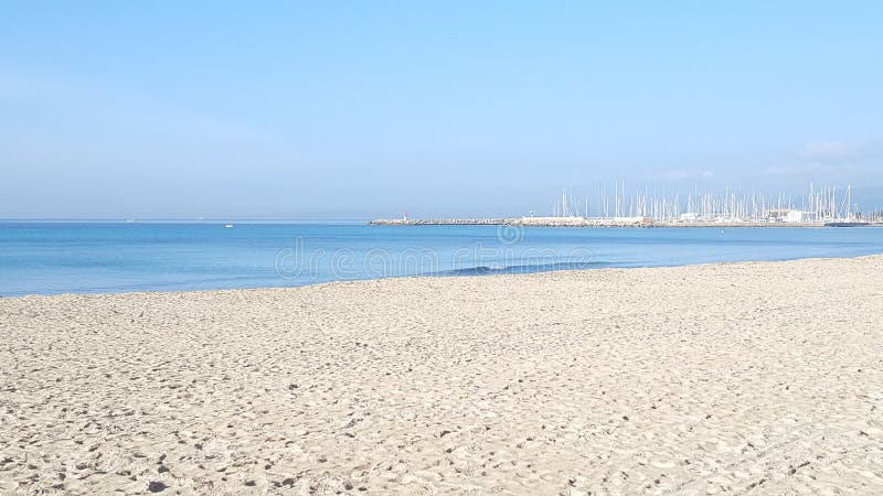 Palma Ballermann Strand stock image. Image of ballermann - 89659075