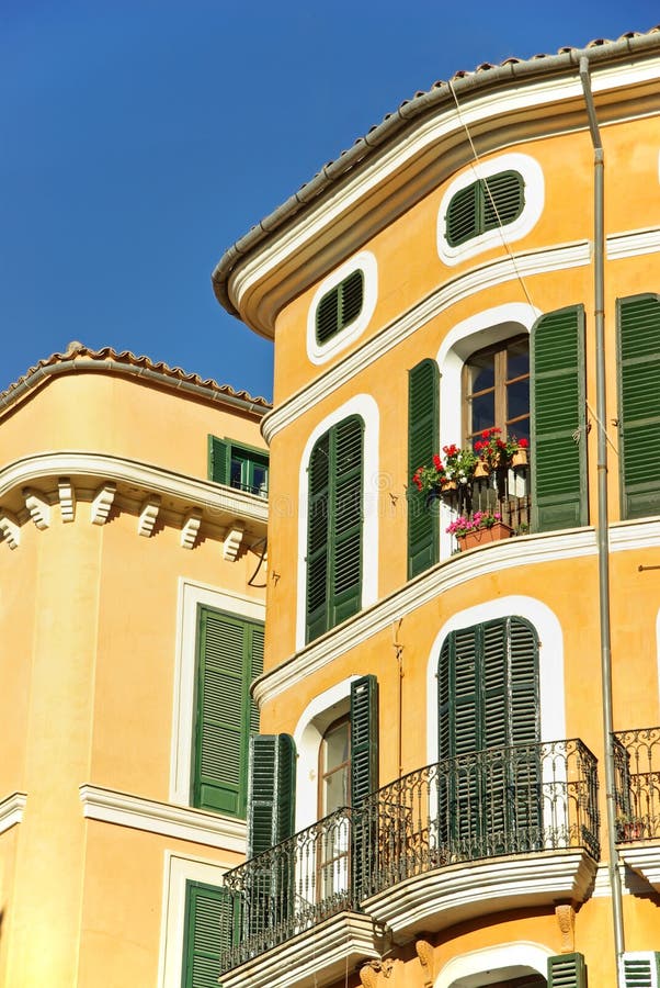 Palma De Mallorca Buildings Stock Photo - Image of mediterranean ...