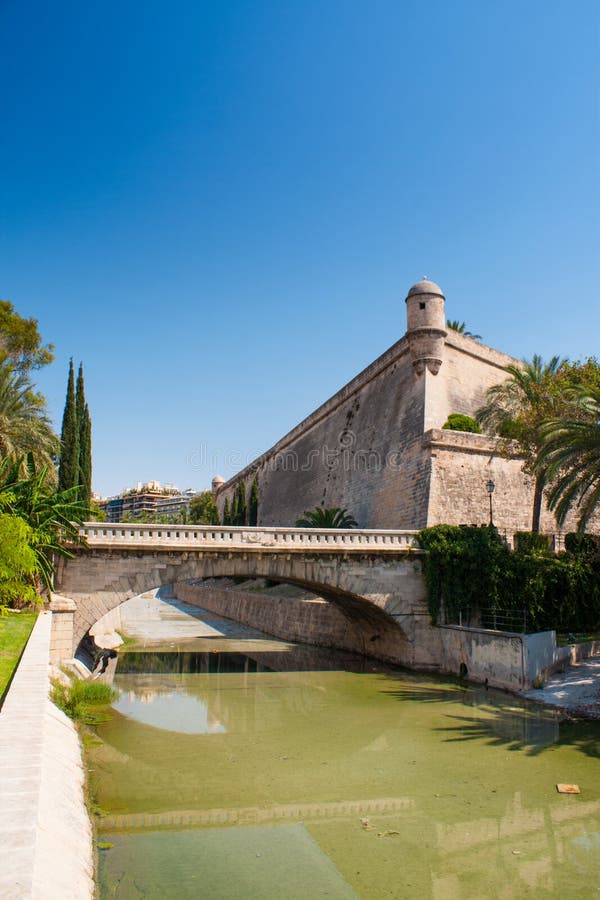 Palma de Mallorca stock photo. Image of monument, arch - 34045370