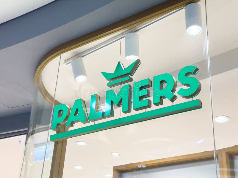 Palmers Storefront Signage in Modern Shopping Mall Setting Editorial ...