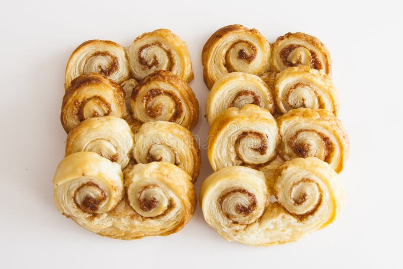 Palmiers stock image. Image of sweets, homemade, cinnamon - 53609689