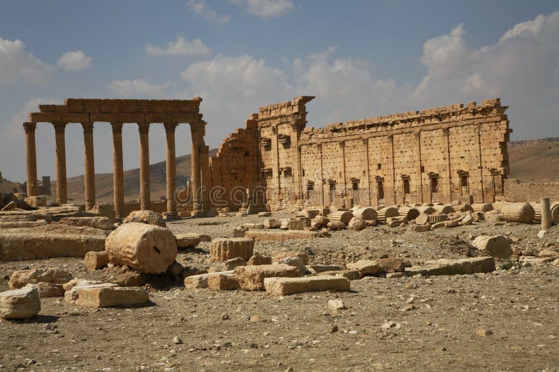 Palmira, Siria foto de archivo. Imagen de columnas, turismo - 11101668
