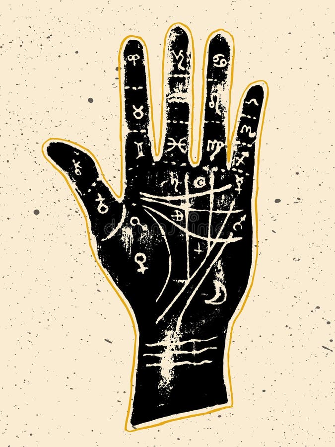 Palmistry Stock Illustrations – 2,095 Palmistry Stock Illustrations ...
