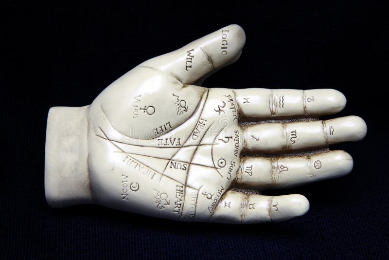 Palmistry Sculpture stock photo. Image of alternative - 13921308