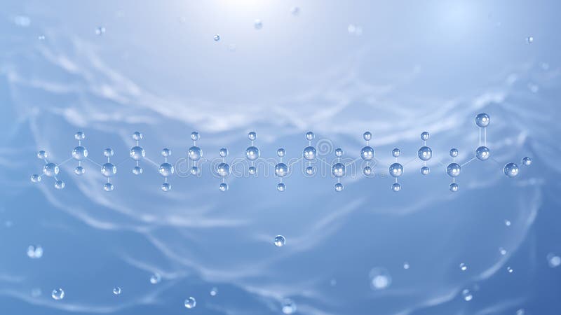 Palmitic Acid, Molecular Structure, 3d Model Molecule, Hexadecanoic ...