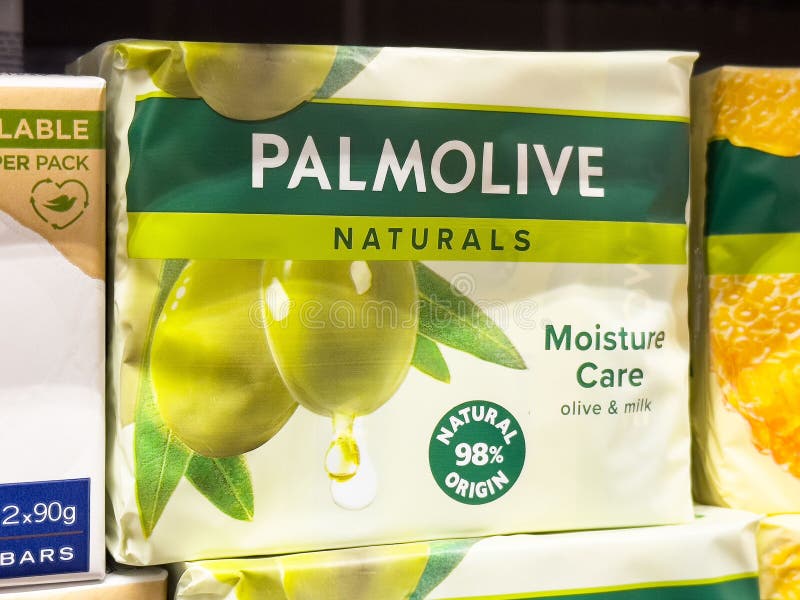 Palmolive Naturals Moisture Care Soap Packaging with Olive and Milk ...