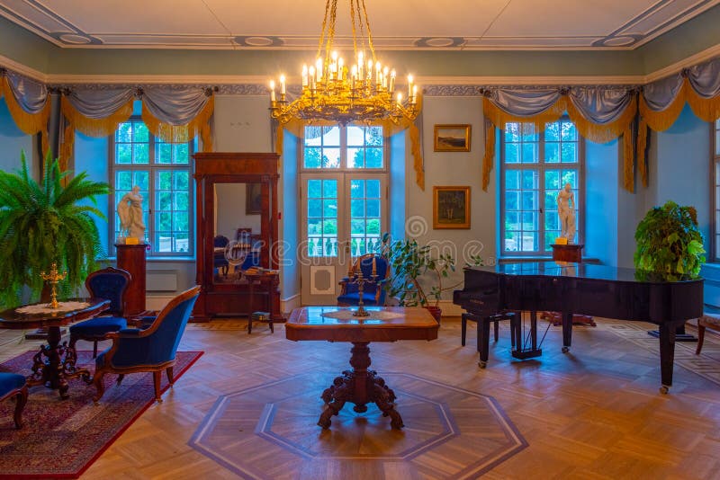 Palmse, Estonia, June 29, 2022: Interior of Palmse Manor in Esto ...