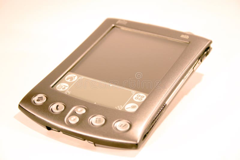 Palmtop zdjęcie stock. Obraz złożonej z korporacyjny, oprogramowanie ...